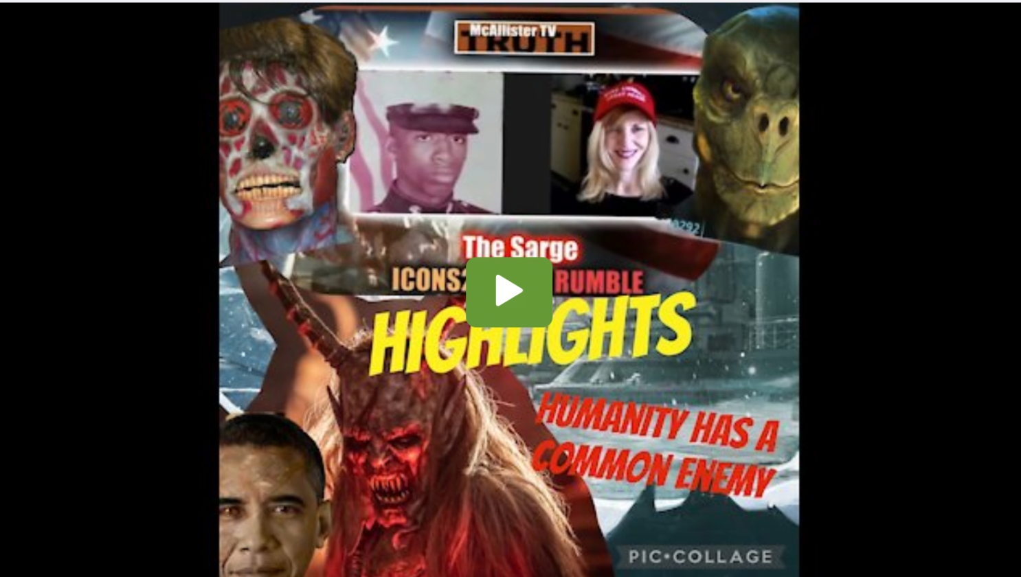 SARGE INTEL on McAllister TV HIGHLIGHTS - Prepare For Change