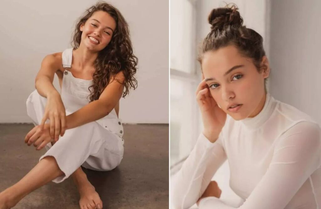 Claire Bridges: Double-Vaccinated 20-Year-Old Model Develops ...