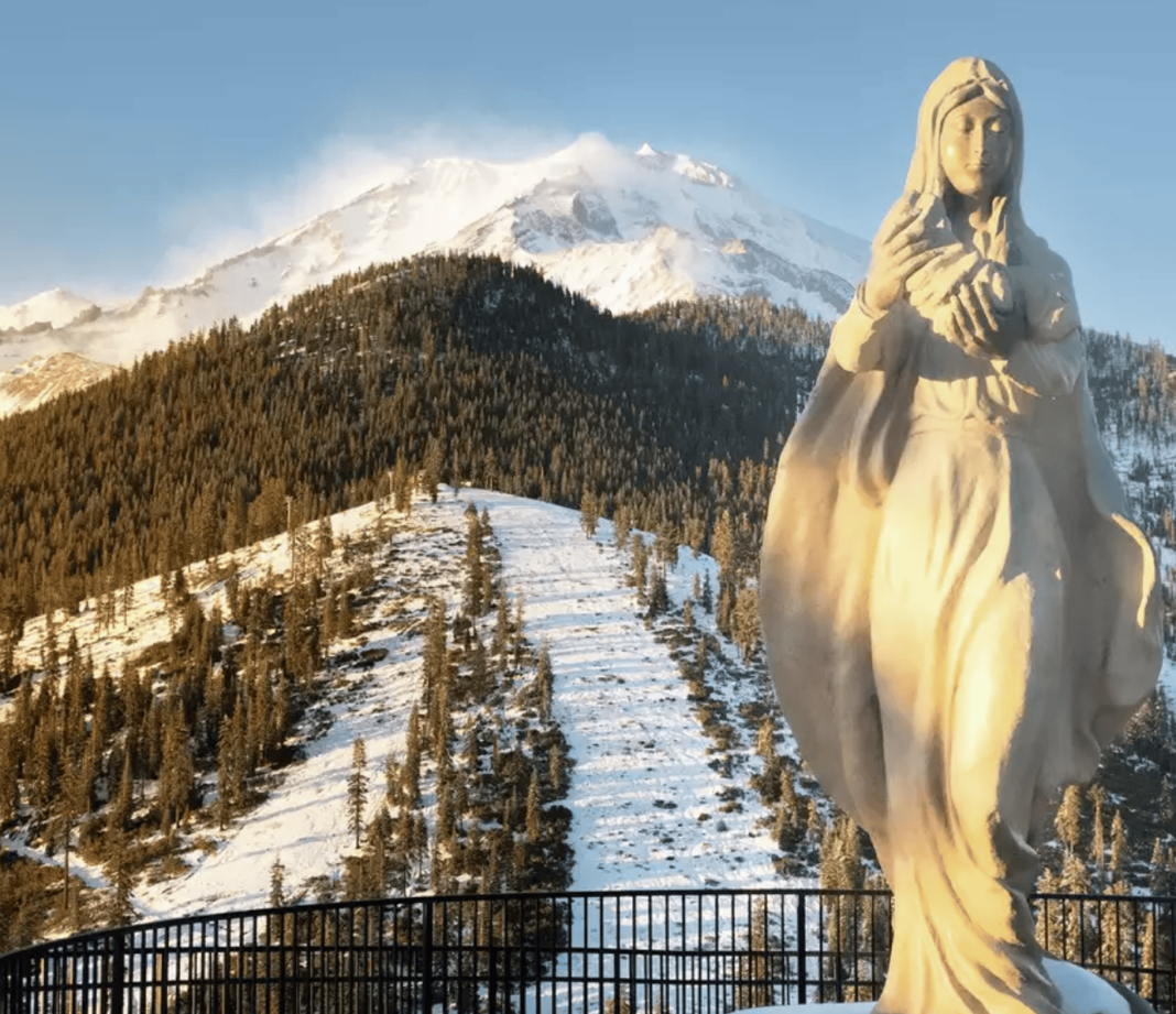 'Slap in the face': Calif. ski resort owner builds massive Virgin Mary ...