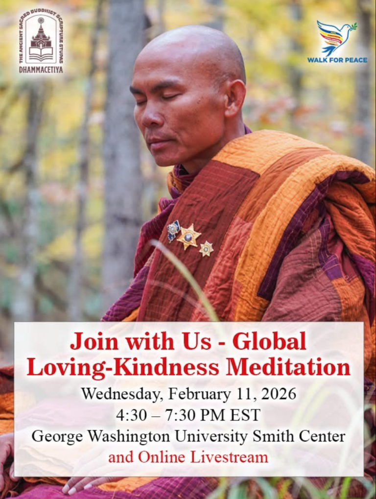 Walk For Peace Global Meditation, Wed. Feb 11, 2026 - Prepare For Change