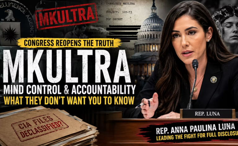 CONGRESS REOPENS THE MKULTRA FILES: A NEW HEARING CALLS FOR FULL ...